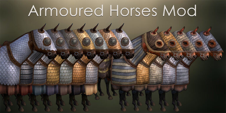 دانلود ماد Armoured Horses Mod - ModsClub
