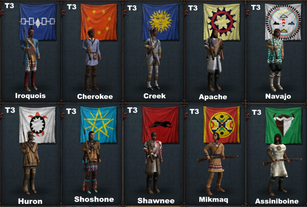 دانلود ماد Armies of the New World: Americas unit pack - ModsClub