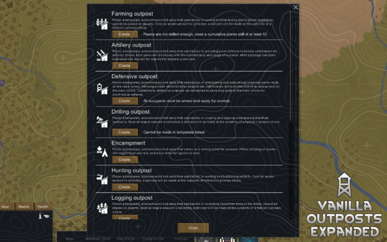 دانلود ماد Vanilla Outposts Expanded - ModsClub