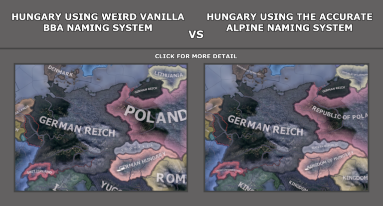 دانلود ماد Alpine: Country Names - ModsClub